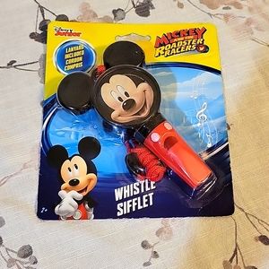 Disney | Toys | Mickey Mouse Head Shape Character Whistle Sifflet With ...